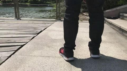 Man Standing Idle Stock Footage ~ Royalty Free Stock Videos | Pond5