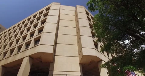 Tilt Up View of FBI Building | Stock Video | Pond5