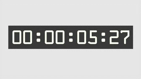 Timecode Counter Stock Footage ~ Royalty Free Stock Videos | Pond5