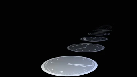 Clock Line Pattern Stock Footage ~ Royalty Free Stock Videos | Pond5