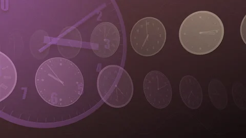Time flow Clock Analog Background Bb | Stock Video | Pond5