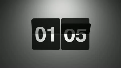 Flip Clock Stock Videos – Royalty-Free HD & 4K Videos