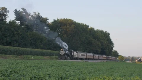 A Time Lapse of a 1910 Steam Engine with... | Stock Video | Pond5
