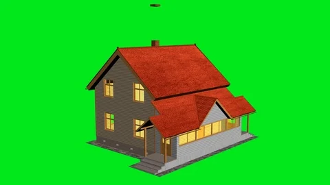 Home Construction Animation Stock Footage ~ Royalty Free Stock Videos ...