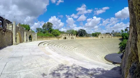 Time lapse of altos de chavon, a amphith... | Stock Video | Pond5