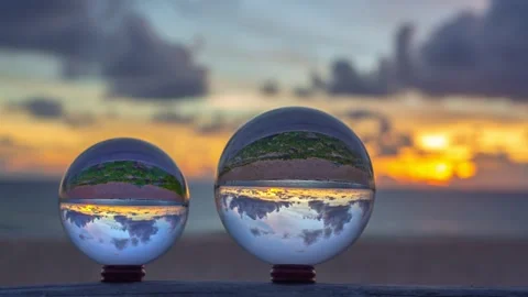 time lapse amazing yellow sky in sunset ... | Stock Video | Pond5