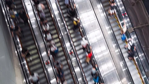 Time-lapse of Asian people transport on ... | Stock Video | Pond5