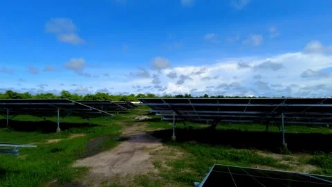 Time lapse of Bifacial Solar panel photo... | Stock Video | Pond5