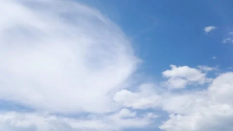 Time lapse of the blue sky and the movem... | Stock Video | Pond5