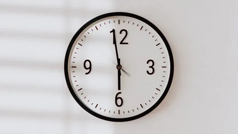 Time-lapse clock office building, textur... | Stock Video | Pond5