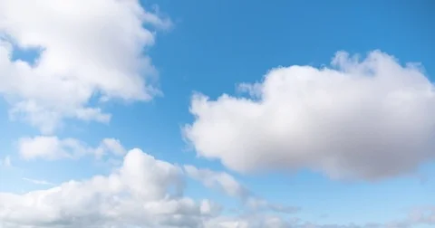Time lapse cloudy morning sky, nature ba... | Stock Video | Pond5