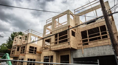 Time Lapse Home Construction Stock Videos – Royalty-Free HD & 4K Videos