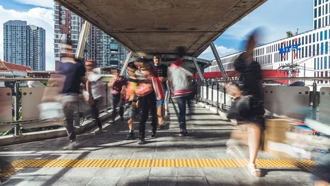 People Walking Timelapse Stock Videos – Royalty-Free HD & 4K Videos