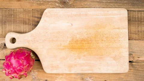 Time lapse footage of dragon fruit peele... | Stock Video | Pond5