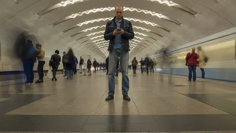 Standing Still Crowd Stock Videos – Royalty-Free HD & 4K Videos | Pond5