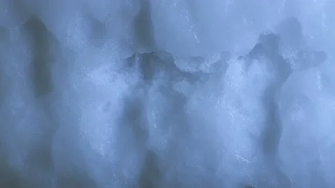 Time-Lapse of Melting Ice and Snow on Fl... | Stock Video | Pond5