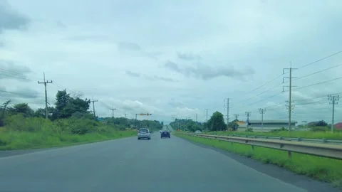 Time-lapse movement of fast driving alon... | Stock Video | Pond5