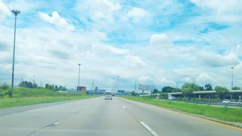 Time-lapse movement of fast driving alon... | Stock Video | Pond5