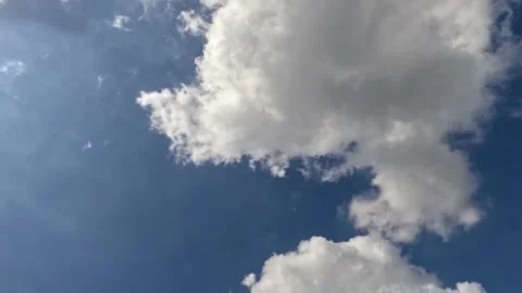 Time lapse of the movement of white clou... | Stock Video | Pond5