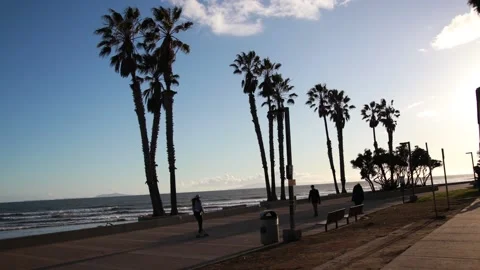 Time-lapse of people walking on the boul... | Stock Video | Pond5