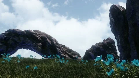 Time Lapse of a Rocky Landscape - Loop N... | Stock Video | Pond5