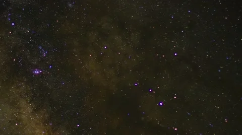 Time lapse of starfield at Cherry Spring... | Stock Video | Pond5