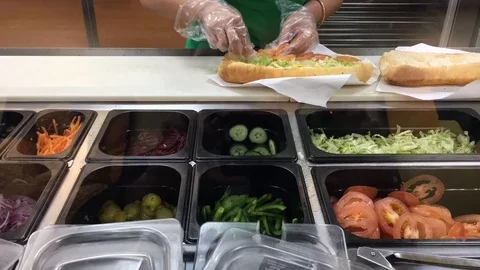 Subway Sandwich Stock Videos – Royalty-Free HD & 4K Videos | Pond5