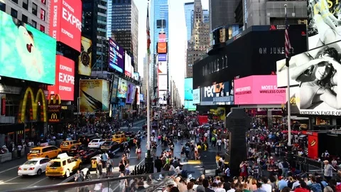 Time Lapse Times Square in New York | Stock Video | Pond5