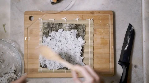 Time lapse of top down view on two hands... | Stock Video | Pond5