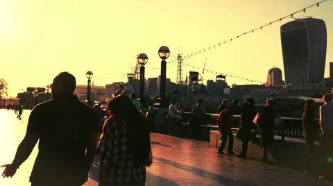Time lapse from Tower Bridge, London to ... | Stock Video | Pond5