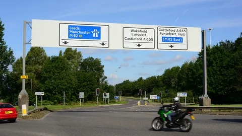 Motorway Signs Uk Stock Videos – Royalty-Free HD & 4K Videos