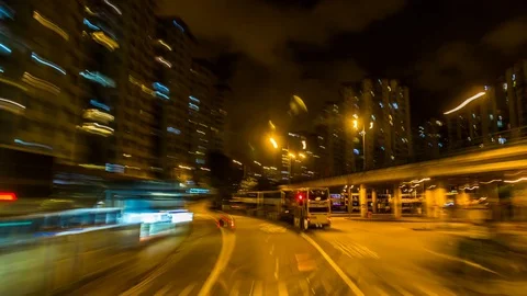 Fast Motion City Stock Video Footage | Royalty Free Fast Motion City ...