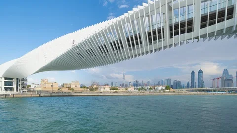 Time lapse of Twisted Bridge. Structure ... | Stock Video | Pond5