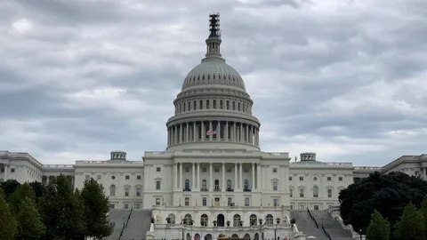 Us Capital Building 4K Stock Video Footage | Royalty Free Us Capital ...