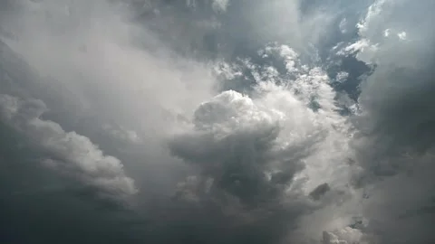 Time lapse of very dramatic white to gra... | Stock Video | Pond5