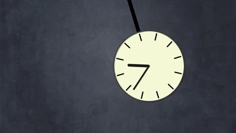 Clock Spinning Fast Stock Footage ~ Royalty Free Stock Videos | Pond5