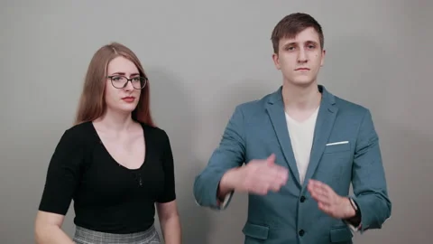 Time out gesture, break, doing t symbol,... | Stock Video | Pond5