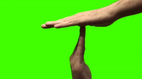 Time out green screen V2 - HD | Stock Video | Pond5