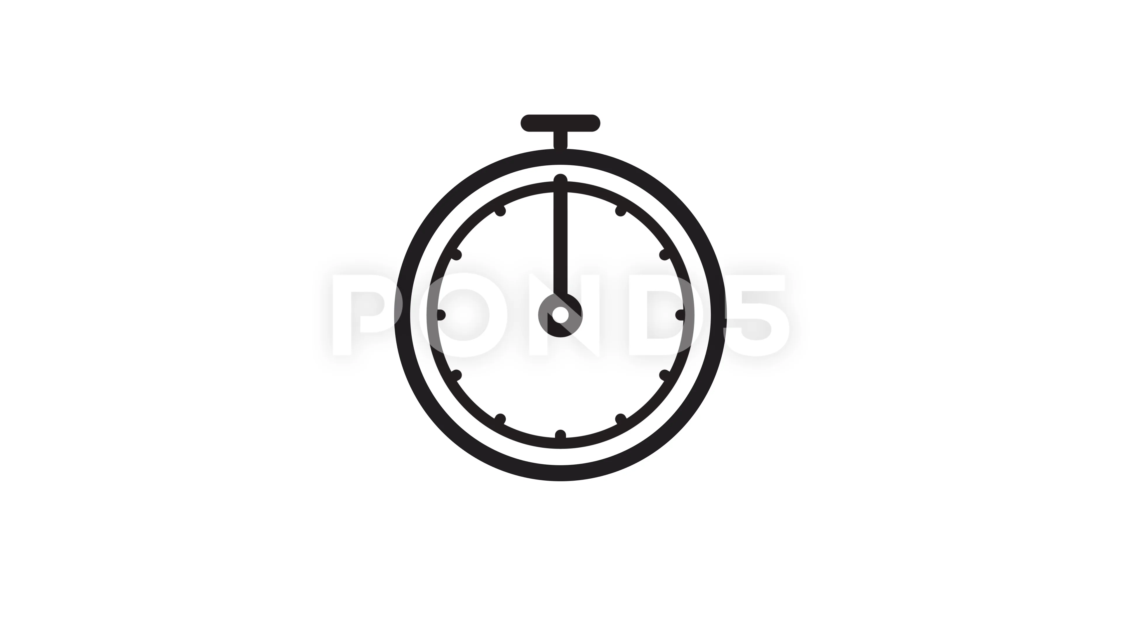 Running Stopwatch Clipart