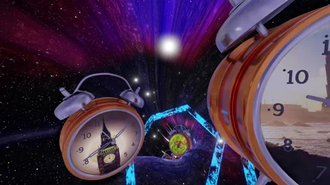 Time Travel Loop Stock Footage ~ Royalty Free Stock Videos | Pond5