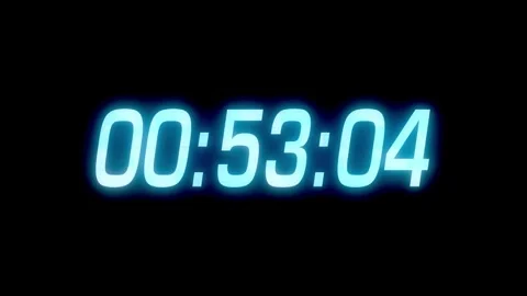 Real Time Minute Stock Videos – Royalty-Free HD & 4K Videos