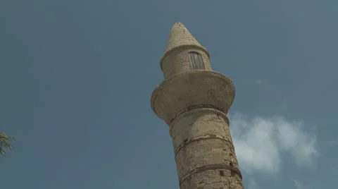 Timelaps - ancient stone tower (turret) ... | Stock Video | Pond5