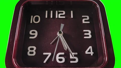 Timelapse of Analog Clock Face With Spin... | Stock Video | Pond5