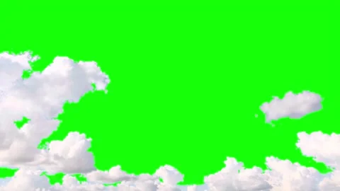 Green Screen Cloud Stock Video Footage | Royalty Free Green Screen ...