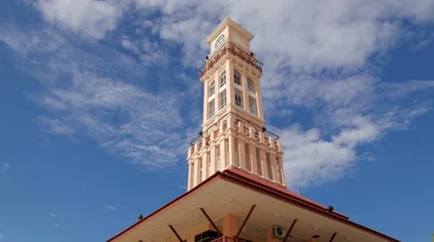 Menara Jam Tambatan Diraja Stock Video Footage | Royalty Free Menara ...