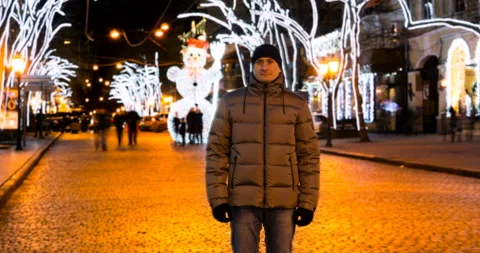 Person Standing Still In Moving Crowd How To Stock Video Footage ...