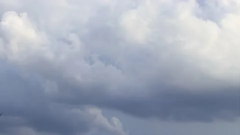 Timelapse. Movement of clouds in the sky... | Stock Video | Pond5