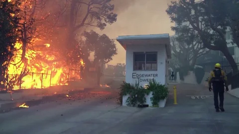 Timeline of deadly California wildfires ... | Stock Video | Pond5