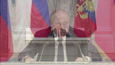 TIMELINE: Putin's key remarks since Russ... | Stock Video | Pond5