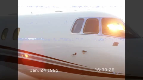 Timestamp reaching 16:30:29 causing VHS ... | Stock Video | Pond5